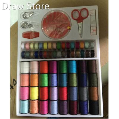 Sewing Machine Accessories 64 Spools Sewing Tools Kit Multif