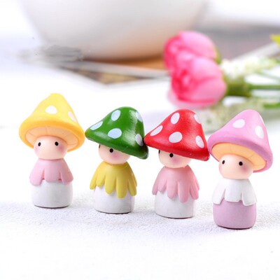 1pc Small Mushroom Dolls Miniature Garden Moss Micro Landsca