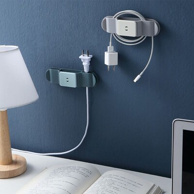 Punch-Free Sticky Hook 2Pcs Rotating Hook Multifunctional Pu