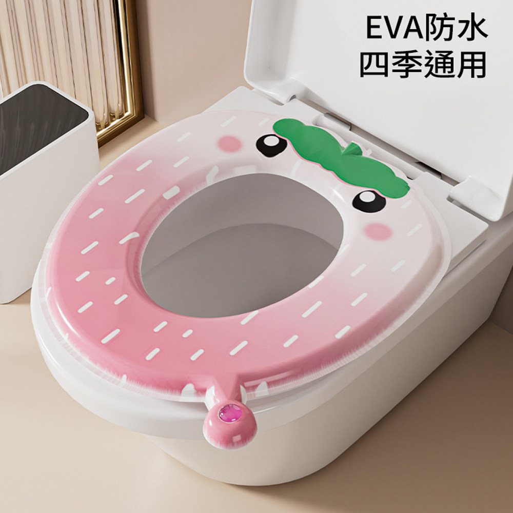 香薰马桶垫2025新款可水洗加厚EVA通用防水垫可擦坐便器套座圈垫