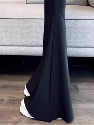 300斤特大码美式ins修身百搭西裤