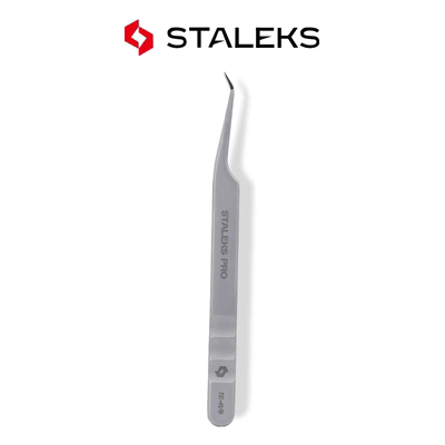 STALEKS乌克兰精密高品质镊子 中式翘睫镊子款式睫毛嫁接睫毛专用