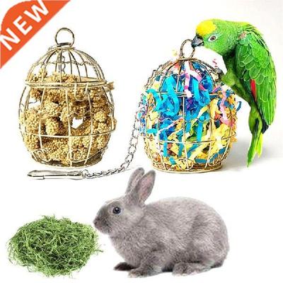 Mainan Penghancur Burung Baja Nirkarat Wadah Penggantung