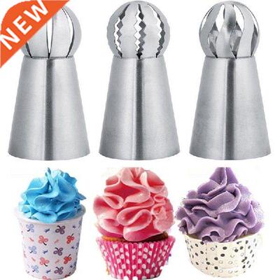 Stainless Steel Cake Icing Nozzles Russian Piping Tips Lace