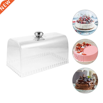 1Pc Cake Cover Clear Food Cover Cake Lid Plastic Cover