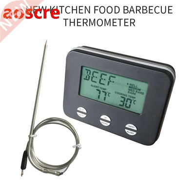 Digital Oven Thermometer Kitchen Food Cooking Grilling Meat