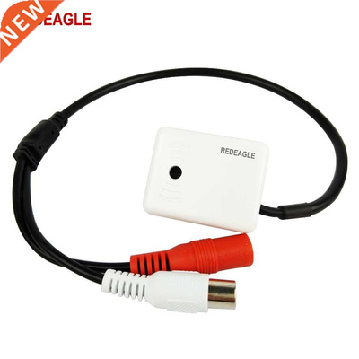 *Adjustable Mini ADIO CCTV Microphone pick up MIC RCA Audio