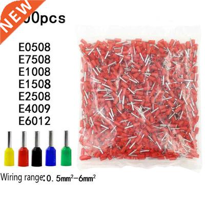 1000pcs/Pack E0508 E1008 E1508 E2508 E4009 Copper Tube Insul