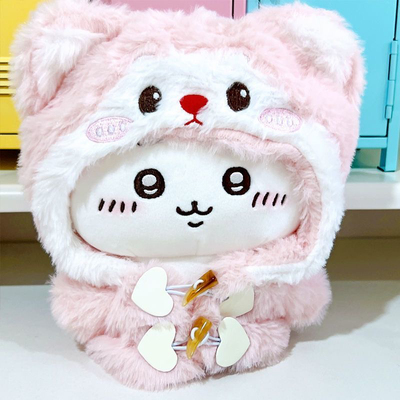 小脚乌萨奇chiikawa小八吉伊毛绒玩偶布娃娃换装可爱超萌衣服着替