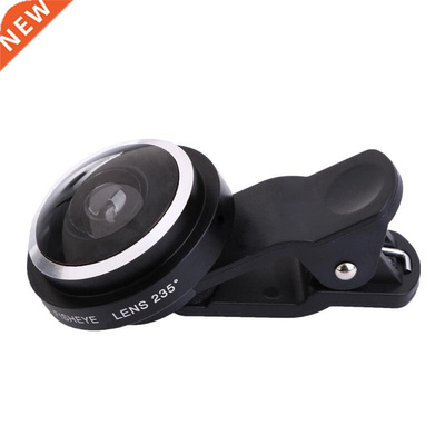 Mini 235 Degree Fisheye Fish Eye Lenses Clip-On 0.4X Large A