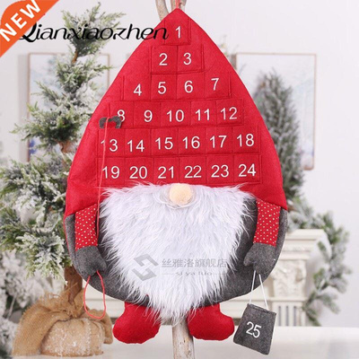 est Old Man Calendar Christmas Advent Decorations Gift Chri