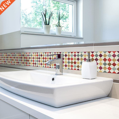 Self Adhesive Wallpaper Borders,Waterproof Kitchen Bathroom