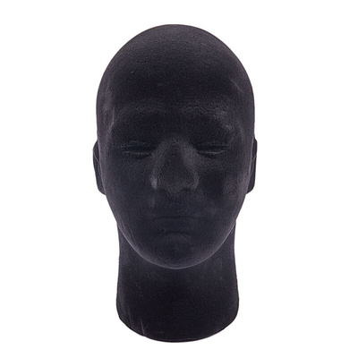 Male Styrofoam Foam Mannequin Manikin Head Model Wigs Glasse