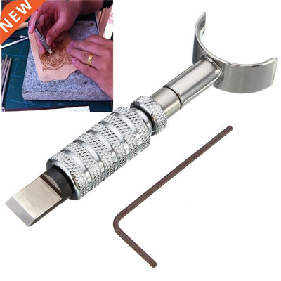 Portable Leather Craft Carving Tools Adjuable ainless