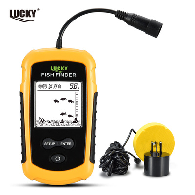 LUCKY FF1108-1 Portable Fish Finder Ice Fishing Sonar