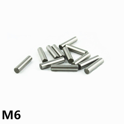100pcs 6 mm Bearing Steel Cylindrical Pin Locating Pin Needl