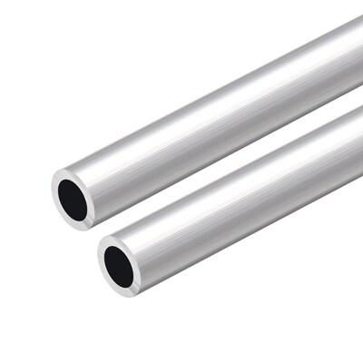 6063 Aluminum Round Tube 300mm Length 16mm OD 11mm Inner Dia