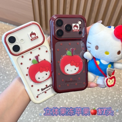波点苹果猫咪适用iPhoneDuo苹果18promax立体贴件手机壳17Pro新款星空壳x300华为mate80情侣小米17pro手机套