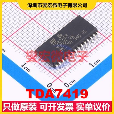 TDA7419 SOIC-28-300mil 音频处理器芯片IC