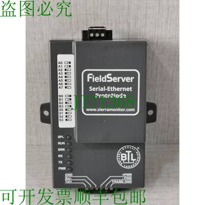 原装供应FIELDSERVER FPC-N38-0717串行PROTONODE-