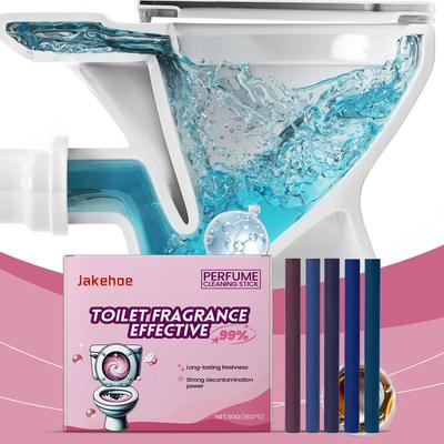 JAKEHOE Perfumed Toilet Cleaning Stick - For a Clean, Stain-