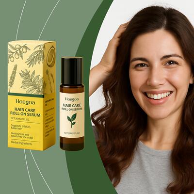 HOEGOA Hydrating Hair Essence Roll-On, Gentle Nourishment fo