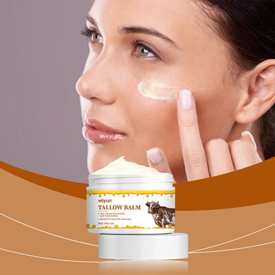 WIYUN Beef Tallow and Honey Moisturizing Cream Nourishes and