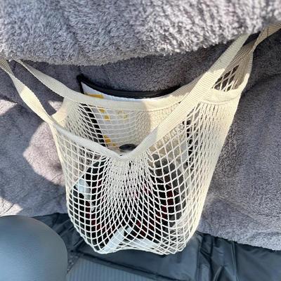 Electric Scooter Front Storage Net Bag Helmet Organizer for