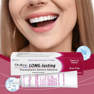ORALHOE Denture Adhesive  Denture Fixative to Enhance Comfor