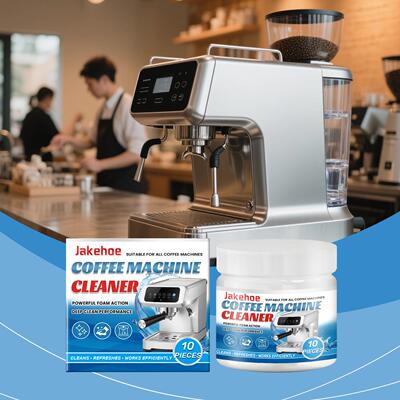 JAKEHOE Coffee Machine Cleaning Tablets - Gentle and Effecti
