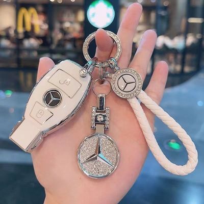 适用于奔驰钥匙套gla200车a180扣b200包c180l/glc260/c200l/壳GLK