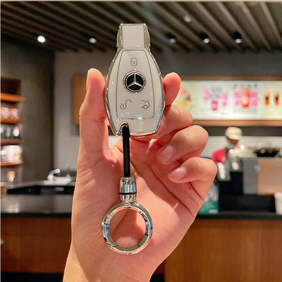 奔驰A级A180L钥匙套C200L壳GLA200扣GLC260L包B级260GLK/G级R级SL