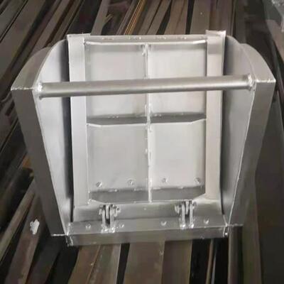 液动旋转堰门钢制堰门雨污分流截流井可调节下开堰门碳钢限流堰门