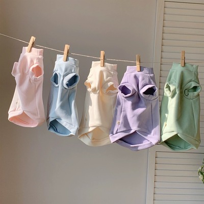 德文猫阿比德绒加厚秋冬保暖背心