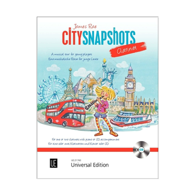 詹姆斯雷伊城市快照1或2支单簧管