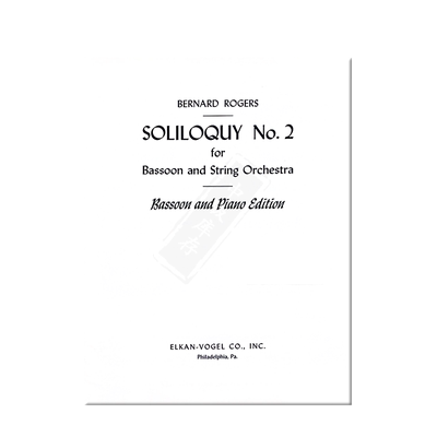罗杰斯第二独白巴松管独奏