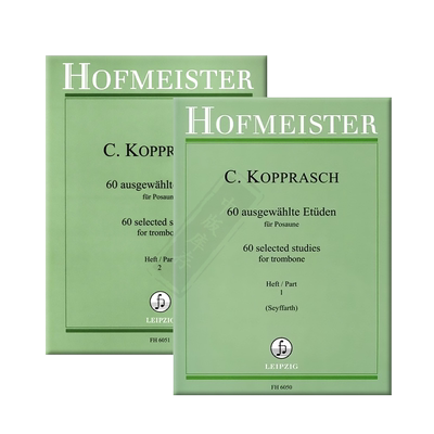 科普拉什长号练习曲60首