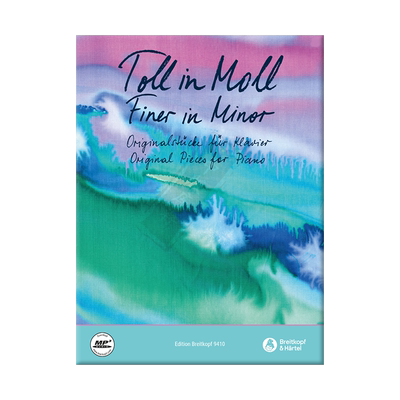 优美的小调钢琴作品原版乐谱书