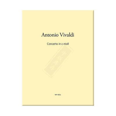 维瓦尔第小调协奏曲原版乐谱书
