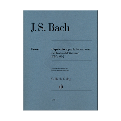 巴赫钢琴随想曲降B大调BWV992