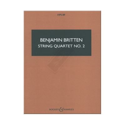 布里顿第二弦乐四重奏Op36