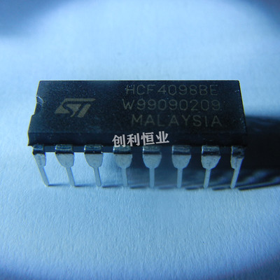 HCF4098BE CD4098BE 全新原装 集成电路 IC直插集成块 DIP-16