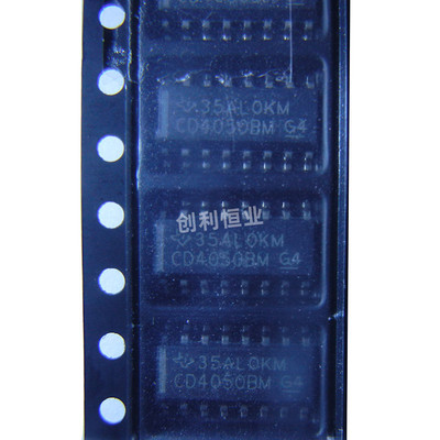 原装 CD4050BDR/G4 CD4050BD/E4 丝印CD4050BM SOP-16贴片 缓冲器