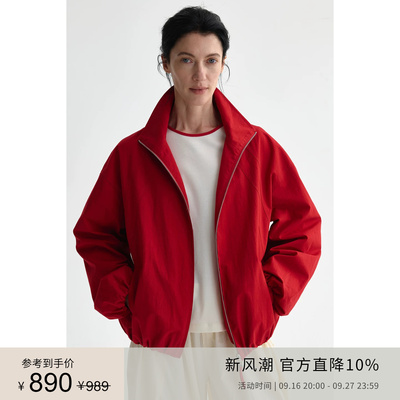 PLANITES美国进口长绒棉红色夹克