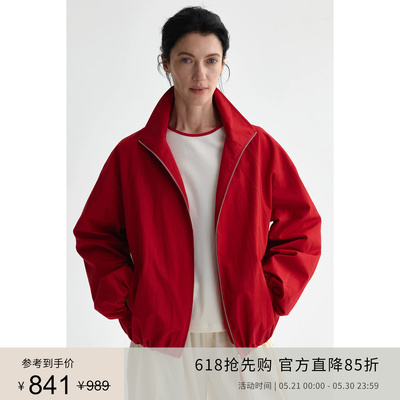 PLANITES美国进口长绒棉红色夹克