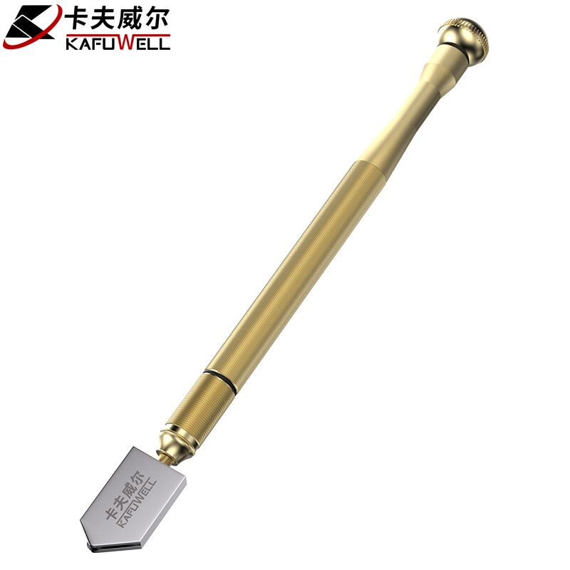 卡夫威尔玻璃刀玻璃切割器经济款多功能滚轮磁砖圆规划刀 GN3935A