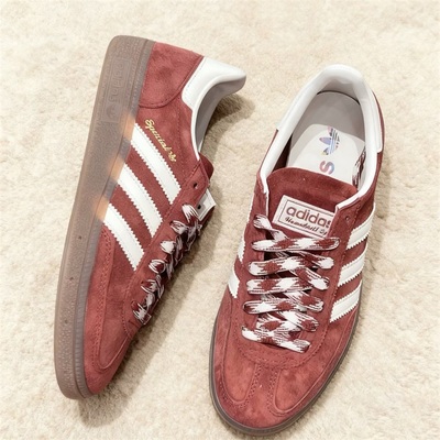 阿迪达斯三叶草男女鞋2025冬季新款舒适百搭潮流德训鞋板鞋KI5937