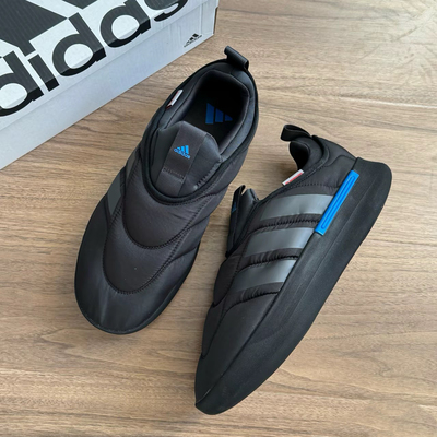 adidas ADIPUFF 圆头套脚 保暖 低帮 生活休闲鞋 男女同款IF4229