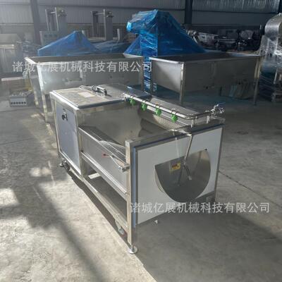 全自子动马铃脆NUW藕辊去皮毛清洗机扇贝海蛎去泥沙毛辊清洗设薯