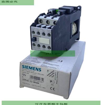 Siemens 3TF4222-44 Contactor 75kW 400V 22E 2NO+ 2NC 24V Dc 3